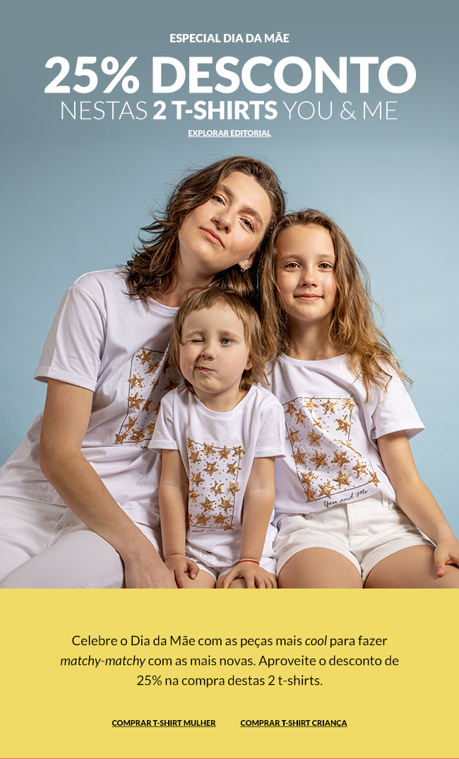 Matchy entre mãe e filha com -25%